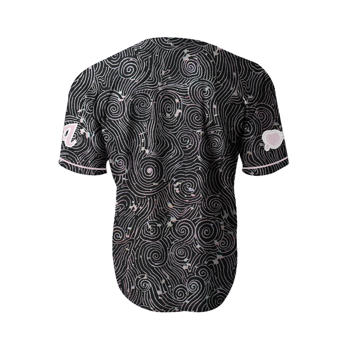 Reno Aces OT Sports Black Swirl E.R.A's Theme Night Jersey – Reno Aces ...