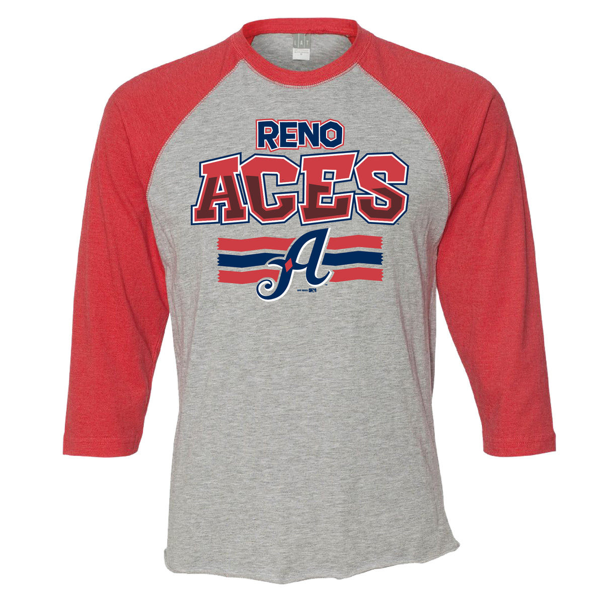 Reno Aces Youth Red and Grey Baseball Tee – Reno Aces Official Store